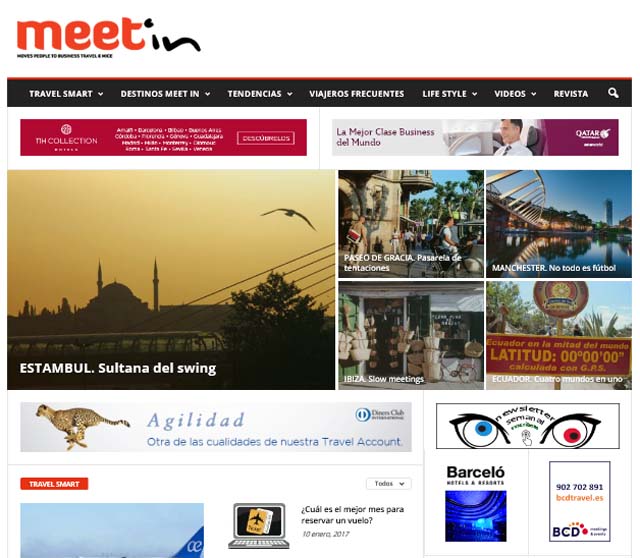 La nueva web de meetIN, toda una experiencia visual - MEET IN